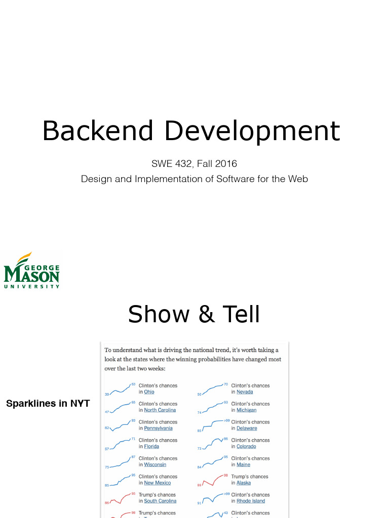 Backend Development with Node.js | PDF | Model–View–Controller | Computing