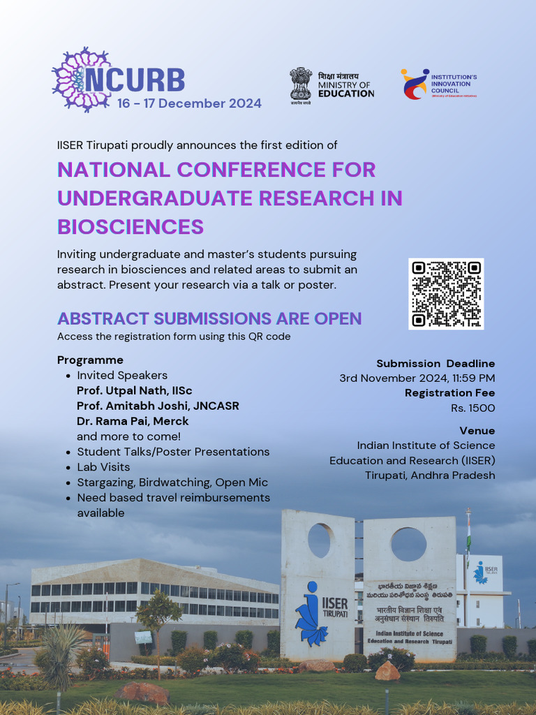 NCURB 2024: Biosciences Conference | PDF