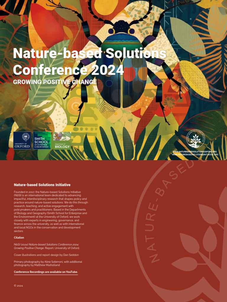 NbS Conference 2024 Report | PDF | Natural Environment