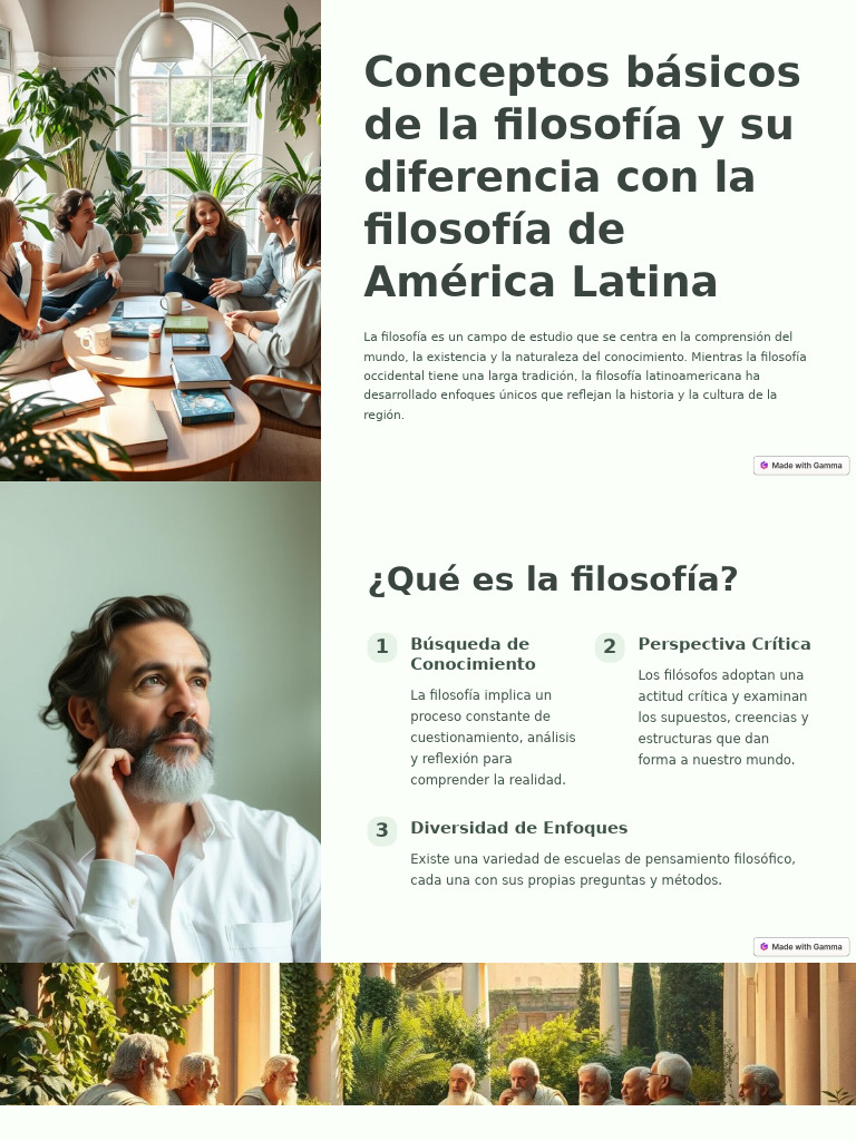 Filosofía: Occidente vs. América Latina | PDF | Empirismo | Conocimiento