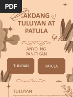 Apat Na Uri NG Patula | PDF