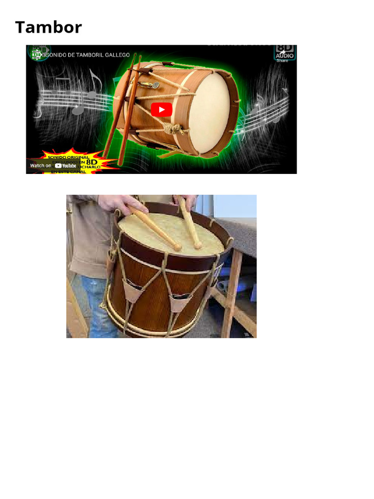 Tambor | PDF
