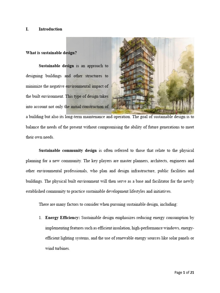 Villanueva, Michael John R. RSW 1-MT01 | PDF | Sustainable Design | Efficient Energy Use