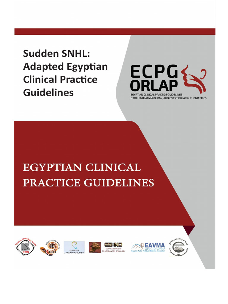 Otology-sudden-snhl-adapted-egyptian-clinical-practice-guidelines | PDF ...