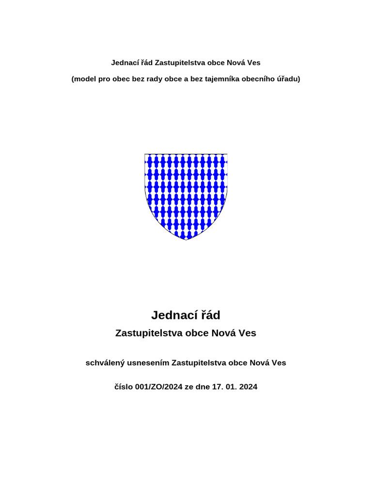 VZOR-Jednaci Rad Bez Rady - 20240322 | PDF