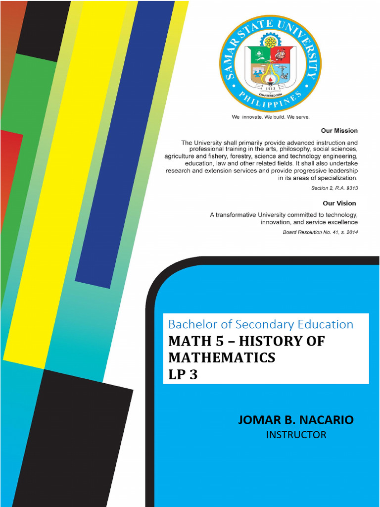 LP 3_History of Mathematics | PDF | Geometry | Euclidean Geometry