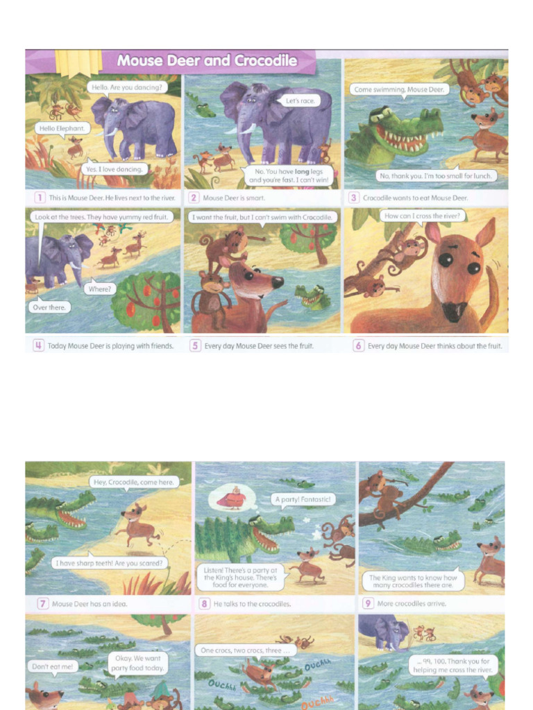 Mouse Deer and Crocodile | PDF