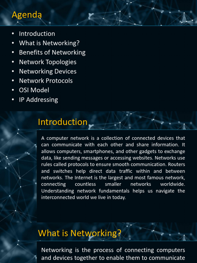 0-Network Fundamentals | PDF | Computer Network | Network Topology