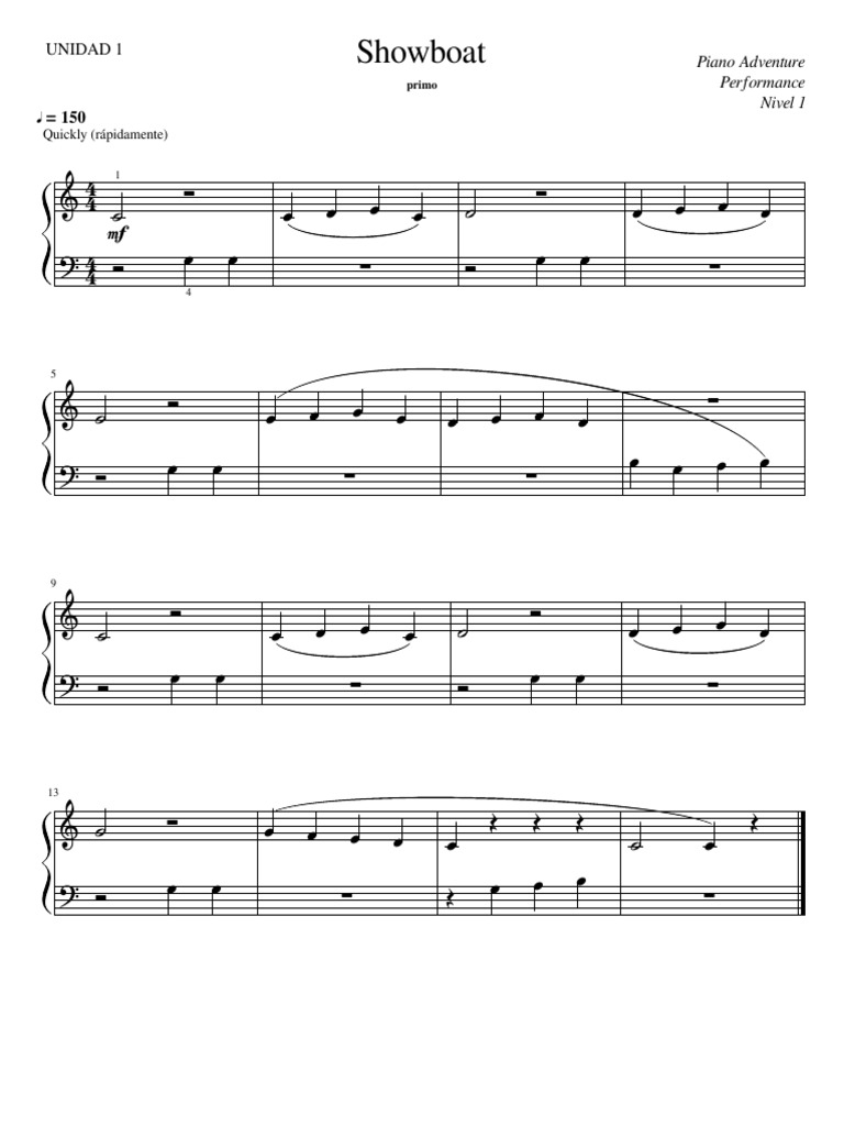 1) Showboat Primo | PDF