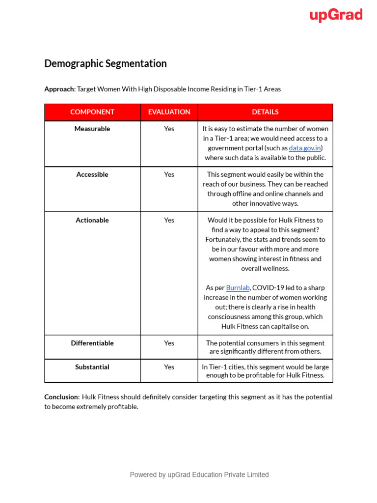 Applying The MAADS Framework | PDF | Market Segmentation | Economies