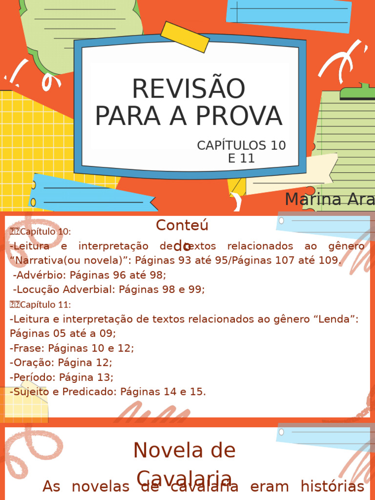 Revisão Prova01 - 6ºA-1 | PDF | Cavalheirismo | Dom Quixote