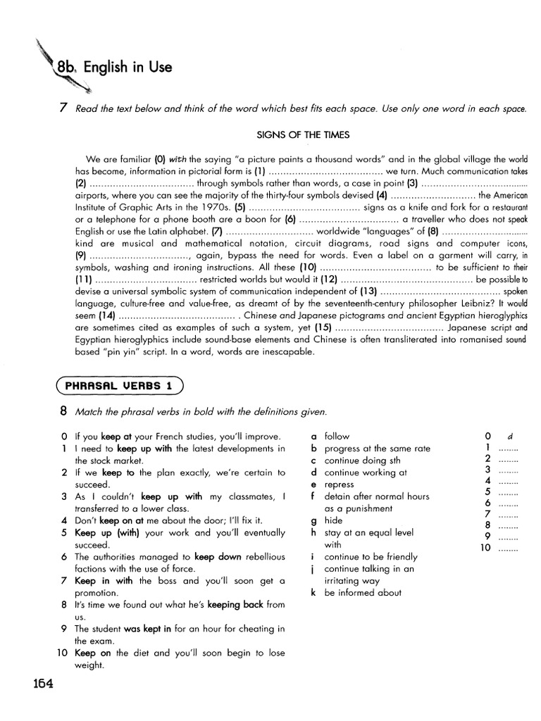 CPE Use of English 1 Students Book Unit 8b Virginia Evans | PDF