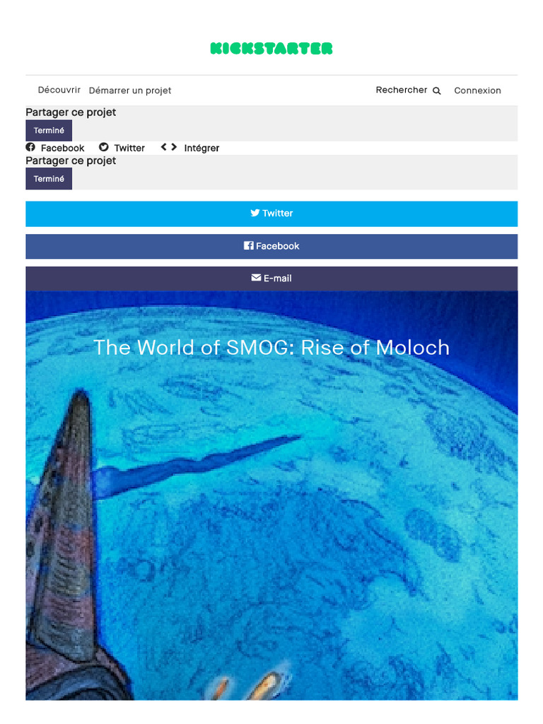 The World of SMOG - Rise of Moloch by CMON - Kickstarter | PDF