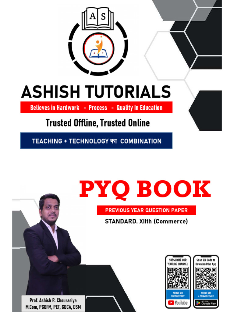 Commerce Boards Pyq Book HSC Class 12 | PDF | Debits And Credits ...