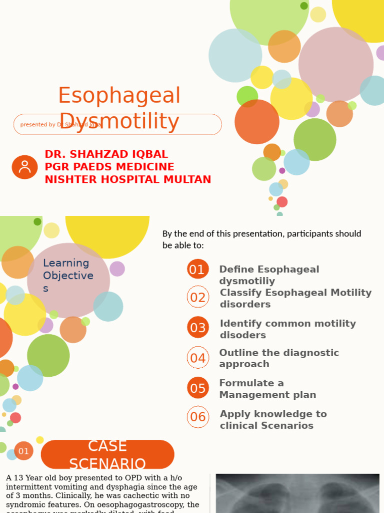 Esophageal Dysmotility 1 | PDF | Esophagus | Gastroenterology