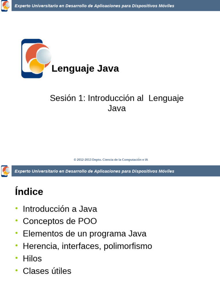 Lenguaje Java | PDF | Java (lenguaje de programación) | Herencia (Programación Orientada a Objetos)