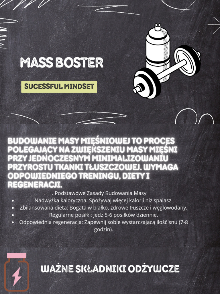 Mass Boster | PDF