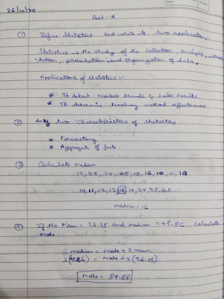 Vaiishnav Stat Assignment 2 | PDF