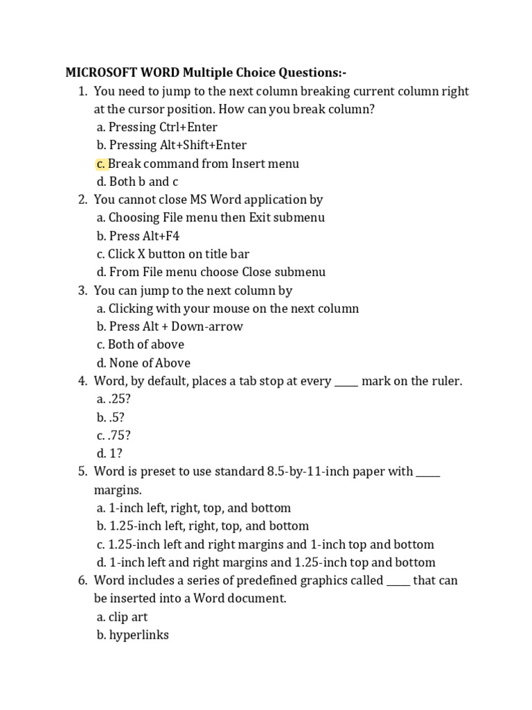 100 Question of MS Word 2007 - Q2 | PDF | Microsoft Word | Menu (Computing) 100 Question of MS Word 2007 - Q2 | PDF | Microsoft Word | Menu (Computing)