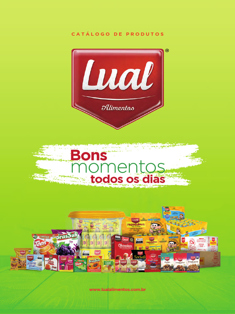Catalogo de Produtos Lual Alimentos | PDF | Ingredientes de alimentos ...
