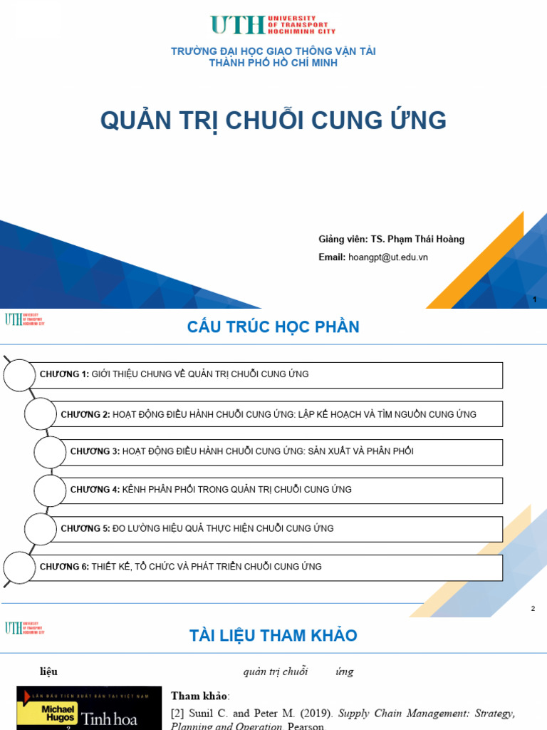 SCM Slide Chuong 1 | PDF