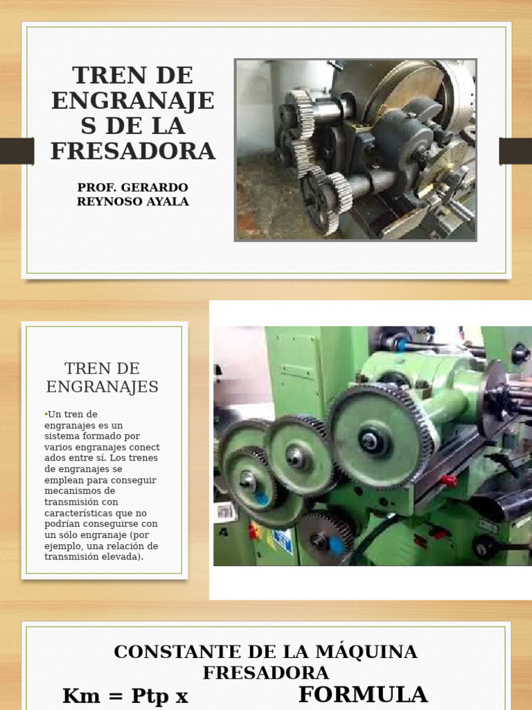 Tren de Engranajes | PDF