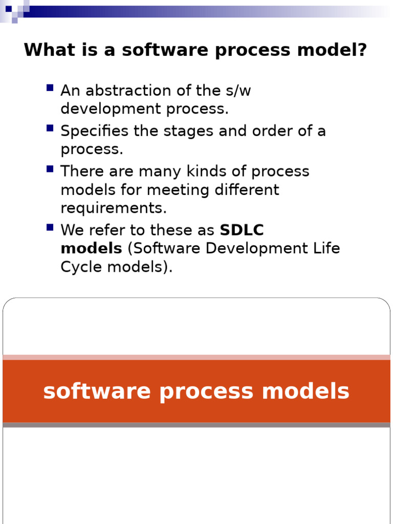 Slide 2 Models M | PDF | Software Testing | Software Development Process