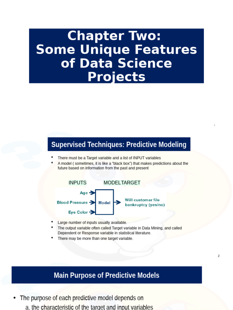 Chap2-Some Unique Features of Data Science Projects | PDF | Regression Analysis | Linear Regression