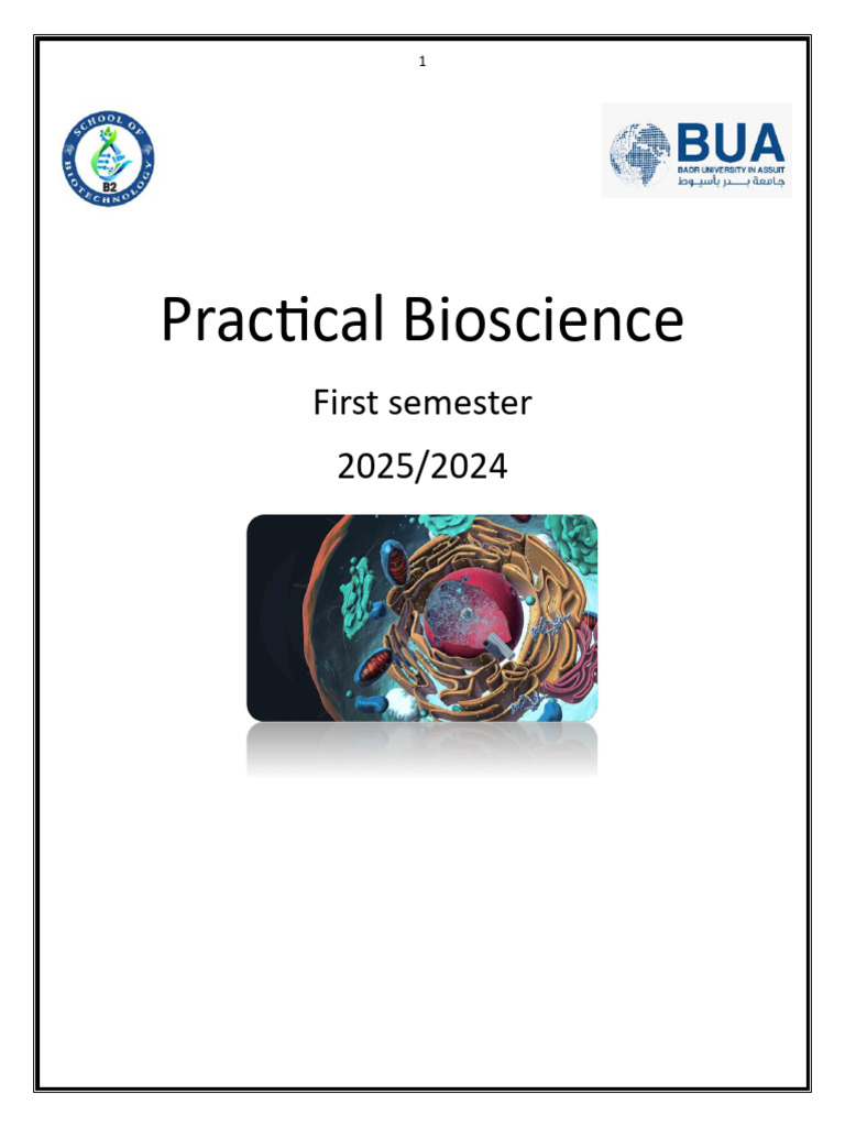 Practical BIOscience | PDF