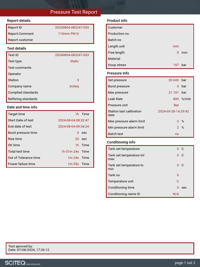 110mm PN10 | PDF | Mechanical Engineering | Applied And Interdisciplinary Physics