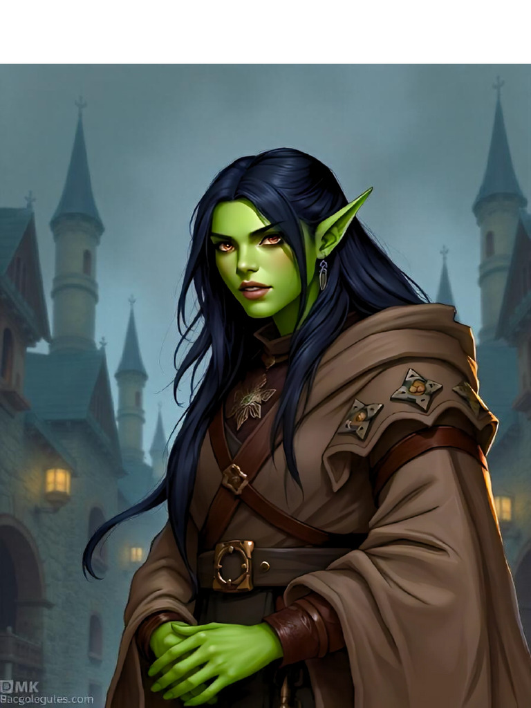 Orc Wearing A Robe (A.I Generated) | PDF