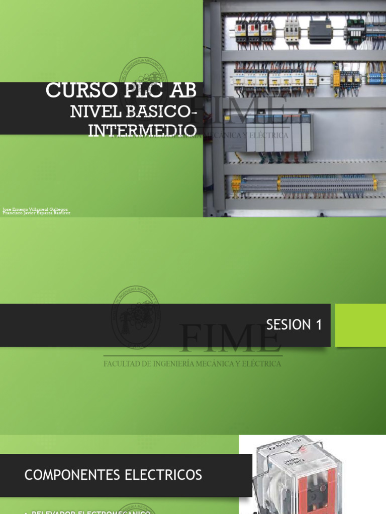 Curso PLC Basico 2022 | PDF | Controlador lógico programable | Ultrasonido
