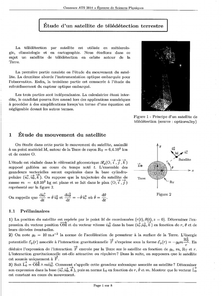 2014 ATS Physique Enonce | PDF