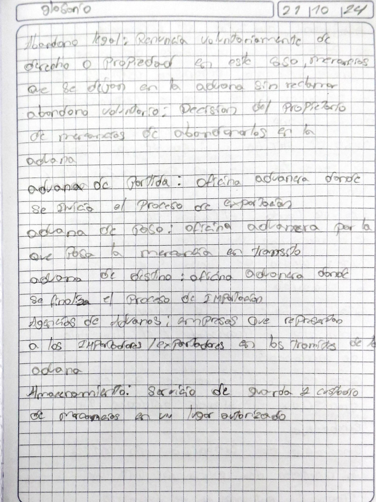 Glosario Piter Casseres | PDF