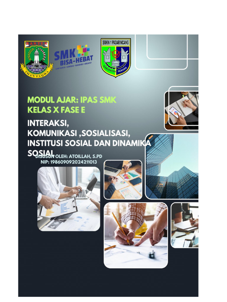 Modul Pembelajaran Interaksi Sosial SMK | PDF