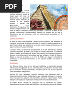 Actividades Económicas de los Mixtecos | PDF | Agricultura