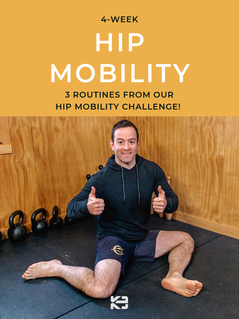 Free PDF Hip Mobility Challenge | PDF | Wellness