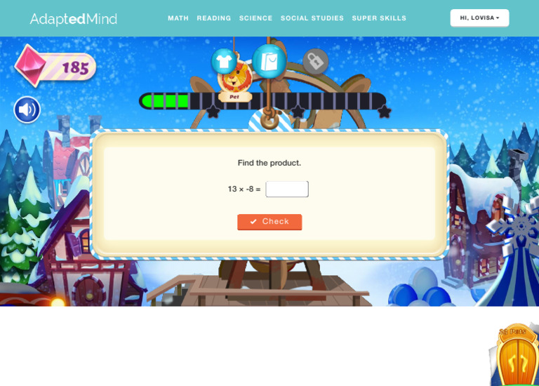 AdaptedMind Math Part 23 Six For Skinisi Toilet | PDF