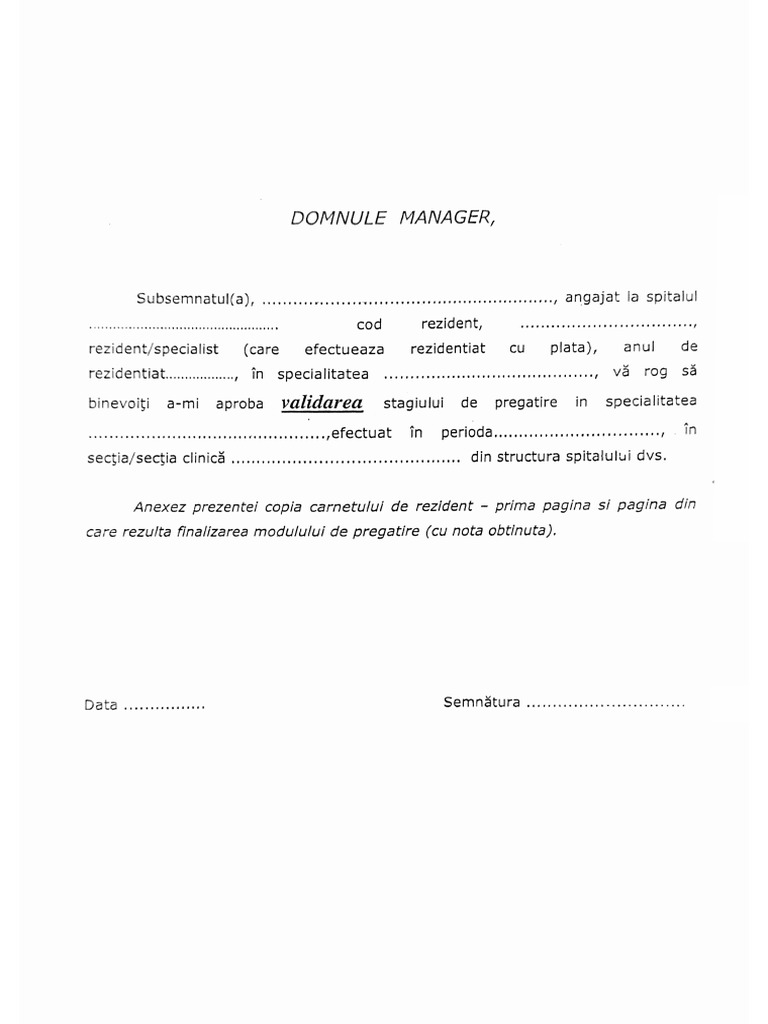 Cerere Validare Modul.jpg | PDF