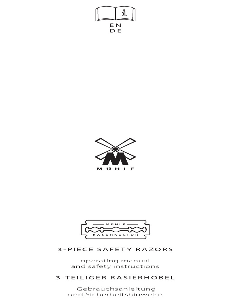 Manual_SafetyRazor | PDF | Razor | Shaving