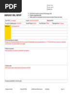 Emergency Drill Record Form Template 1 | PDF