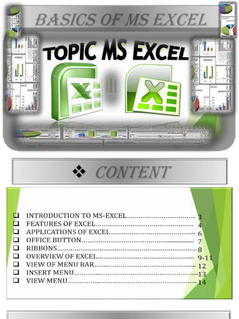 YASH D. MAGAR - Basics of MS Excel (Computer) - Removed | PDF | Gmail ...