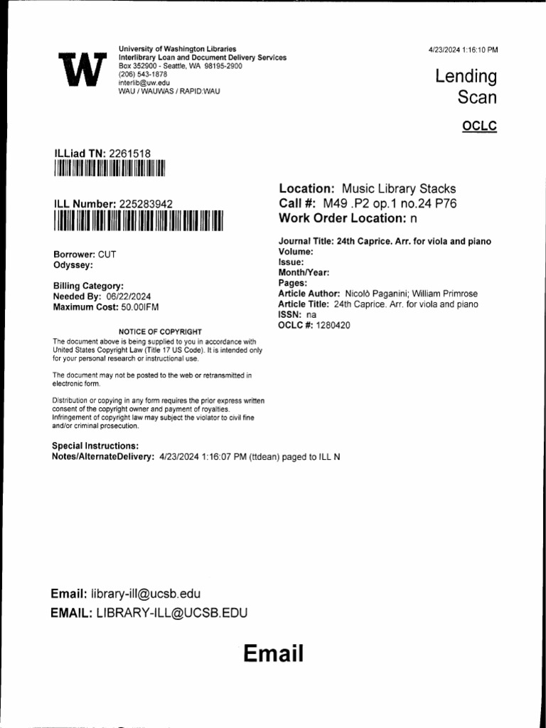 WIlliam Primrose Transcriptions | PDF | Monopoly (Economics ...