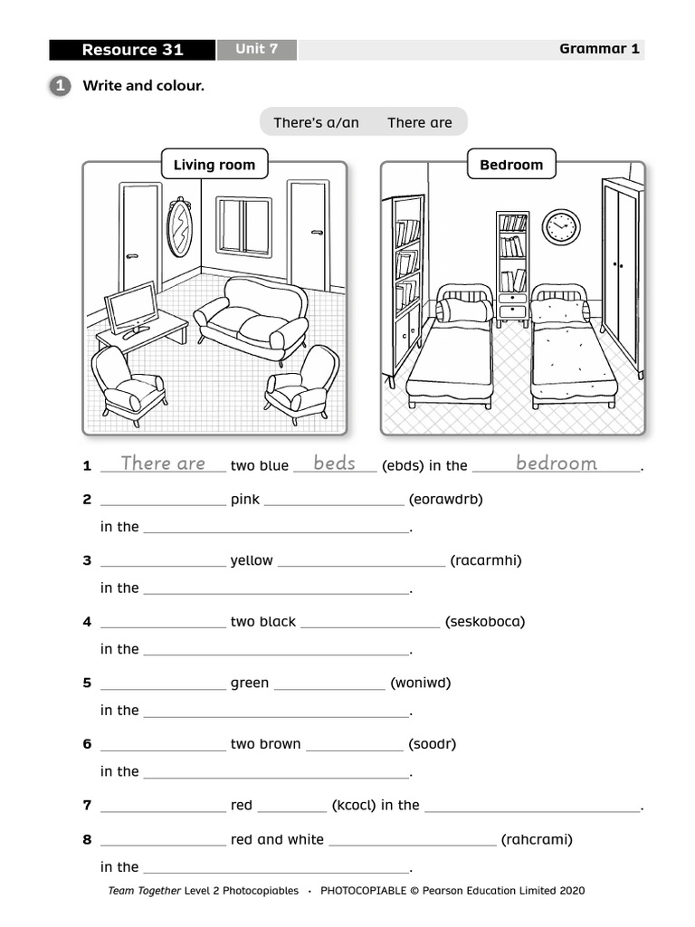 Level 2 Grammar Photocopiables Guide | PDF