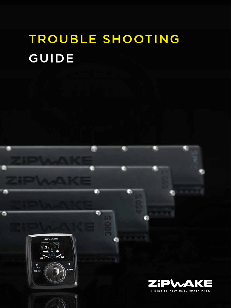 Zipwake Trouble Shooting Guide | PDF | Computer Science | Computing