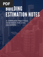 Building Cost and Quantity Estimation Complete Practical Handbook For ...