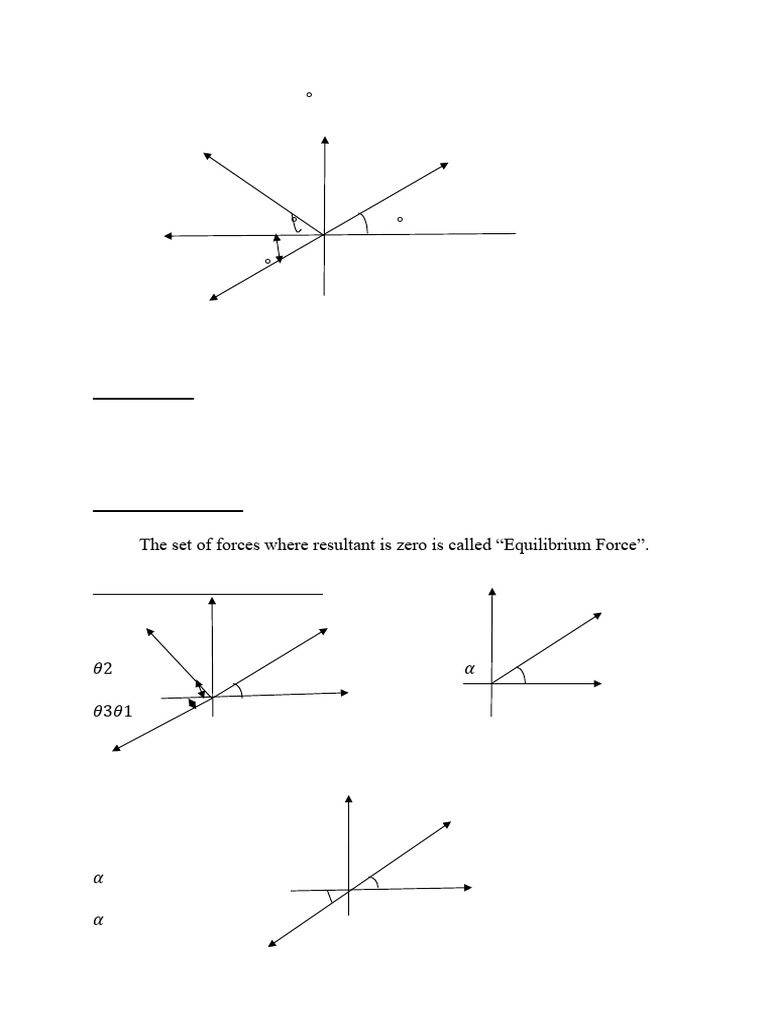 equilibrium in 2&3D | PDF | Euclidean Vector | Force