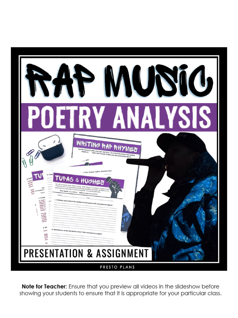 2 Poetry Rap Resources | PDF | Poetry