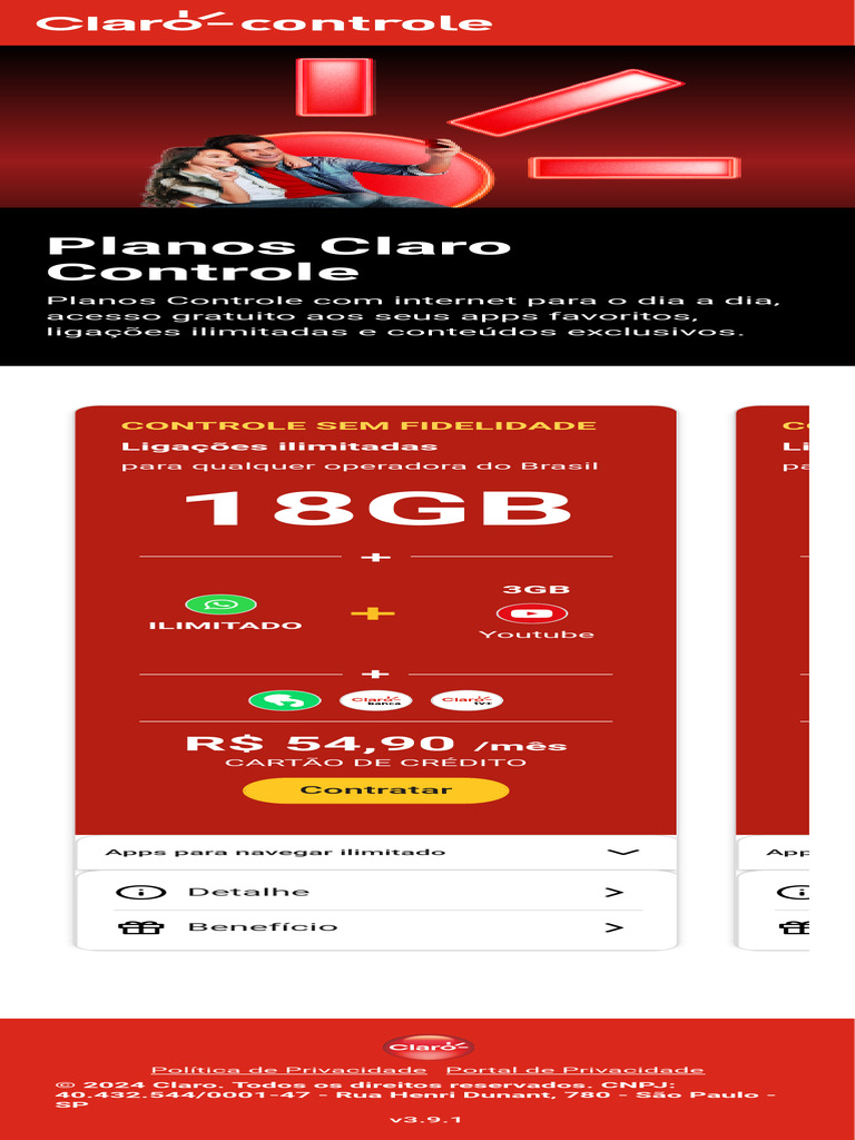 Claro Controle Fácil | PDF