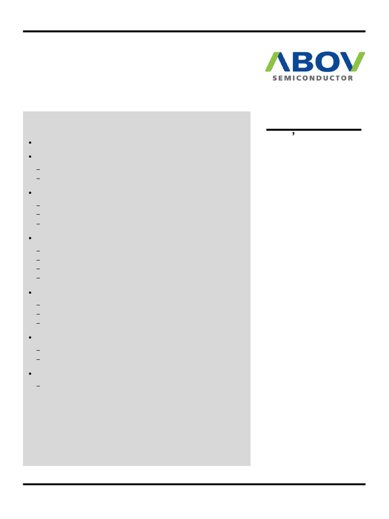 UM MC96F8208S Eng-1 | PDF | Microcontroller | Flash Memory